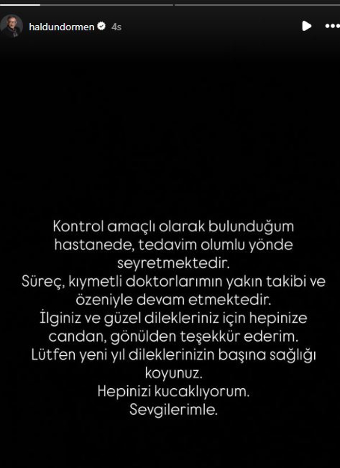 Haldun Dormen'in sağlık durumu nasıl? İlk açıklama geldi